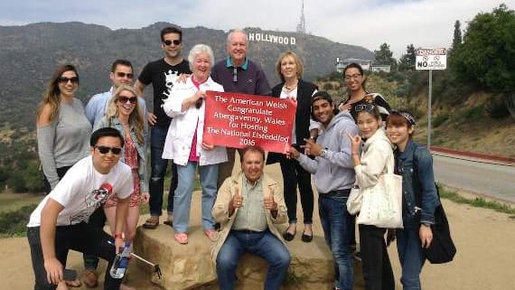 Bryn Yemm swaps the seven hills of Abergavenny for the Hollywood hills ...