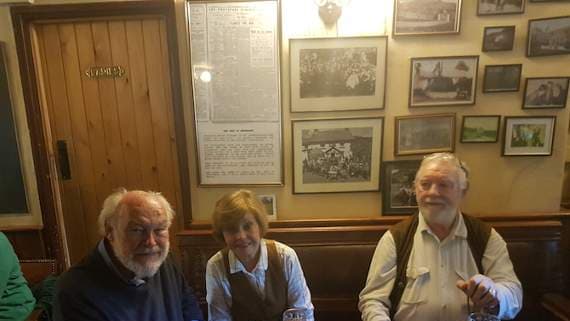Famous actors visit the Goose and Cuckoo | abergavennychronicle.com