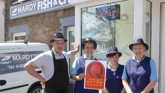 Mardy fish and chip shop is 'frying' high with top award ...