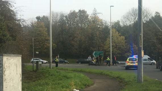 Early morning delays as incident blocks Hardwick roundabout ...