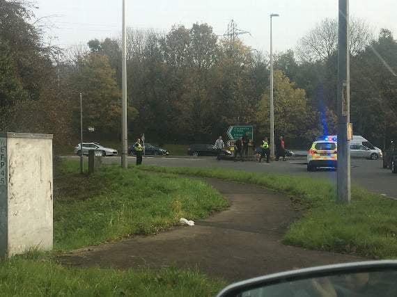Early morning delays as incident blocks Hardwick roundabout ...