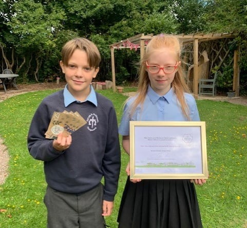 Abergavenny school scoops garden award | abergavennychronicle.com