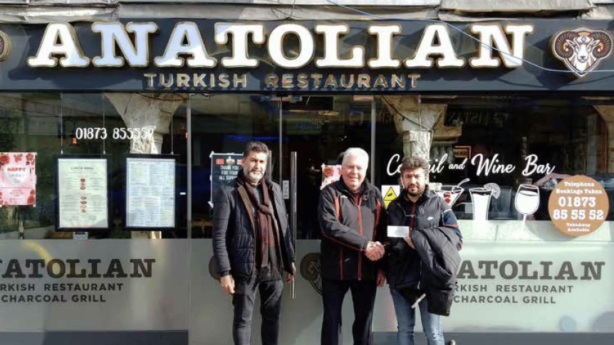 Mardy FC scores for earthquake appeal | abergavennychronicle.com