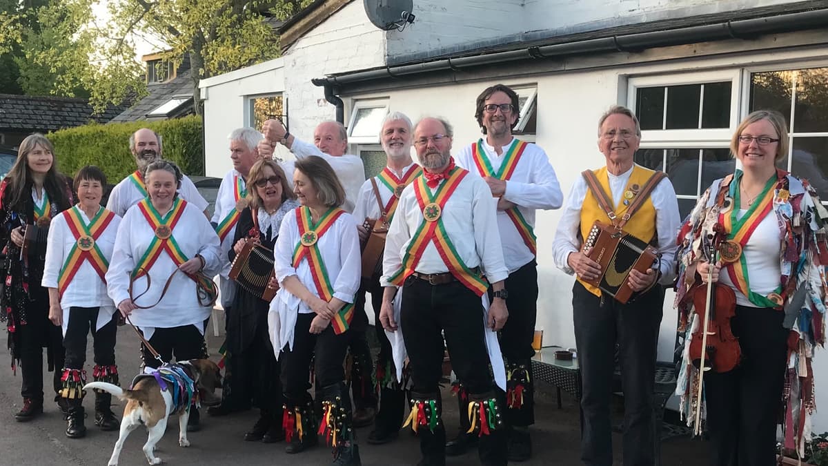 Abergavenny's favourite Morris Dancers are back in town ...