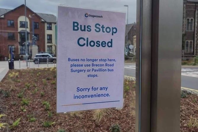 Stagecoach corrects error on Tesco Express bus stop closure notice ...