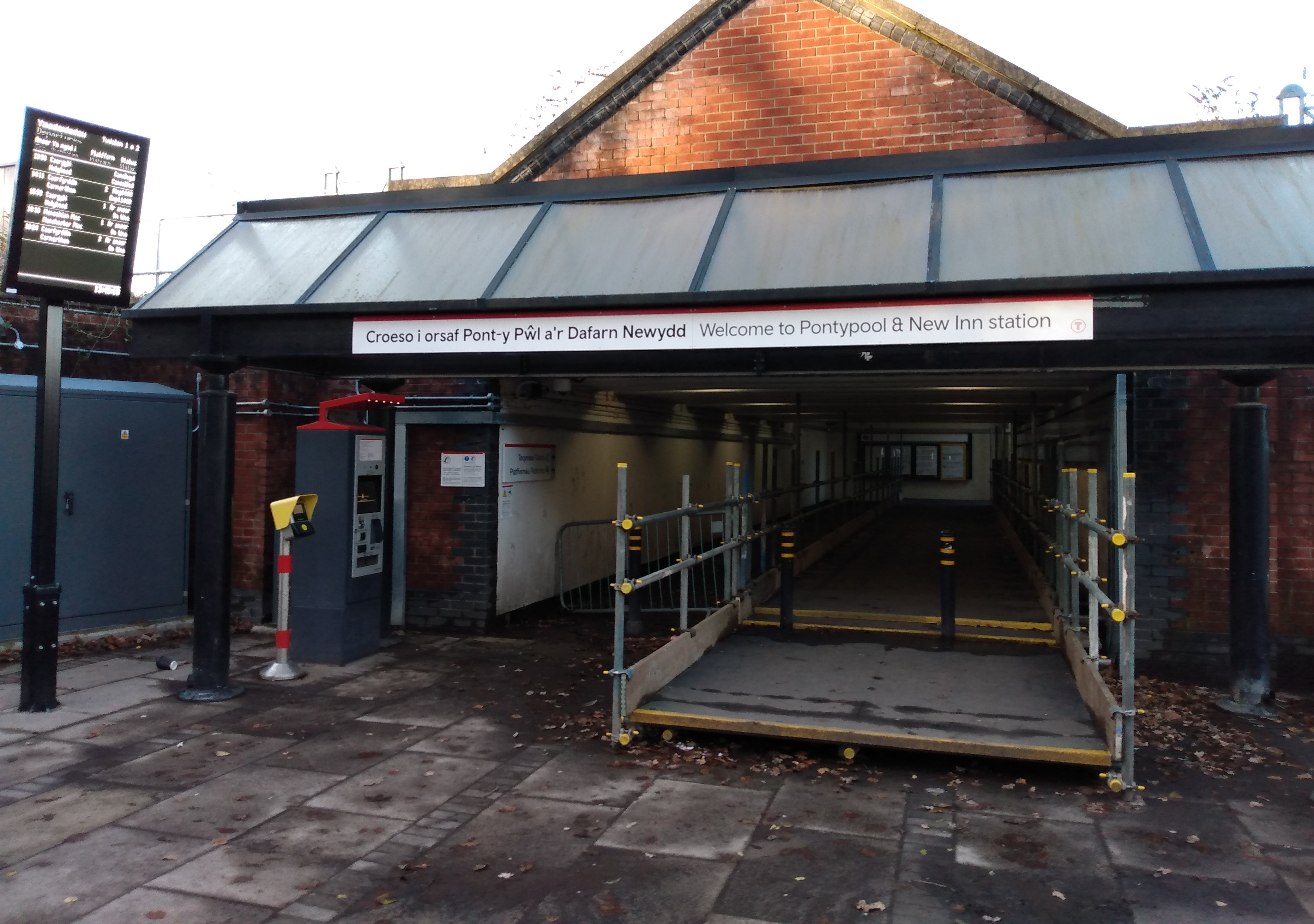 £7m train station car park still unopened | abergavennychronicle.com