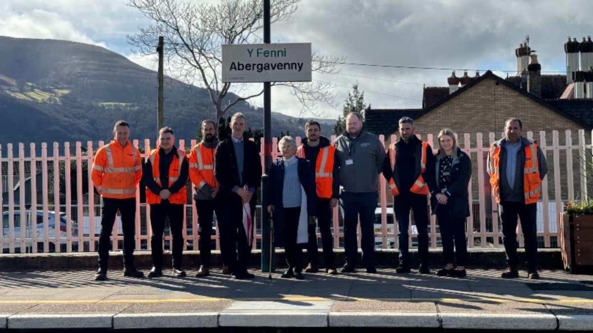 Work starts at Abergavenny Railway Station | abergavennychronicle.com