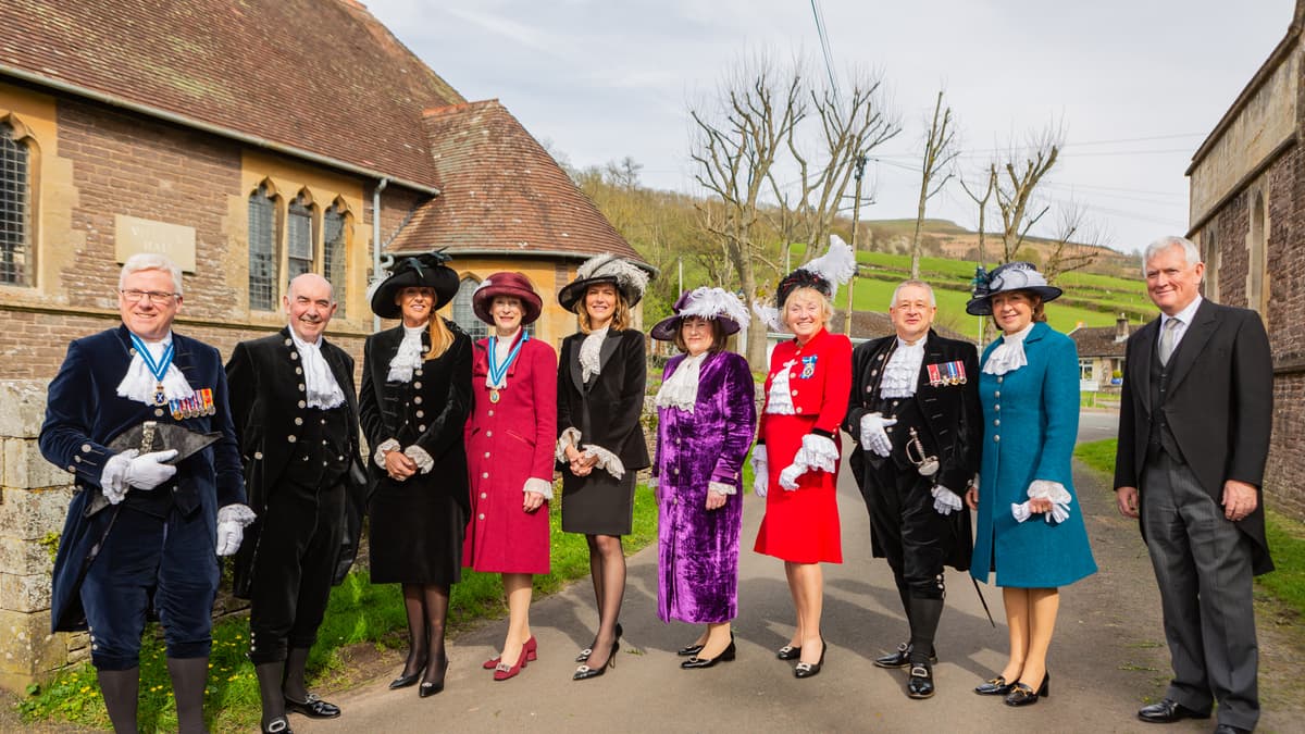 New High Sheriff of Powys installed in Tretower ceremony ...