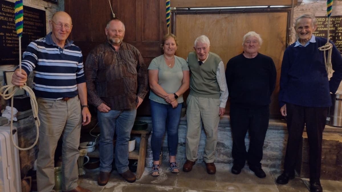 Ringing in D-Day at Clifford | abergavennychronicle.com
