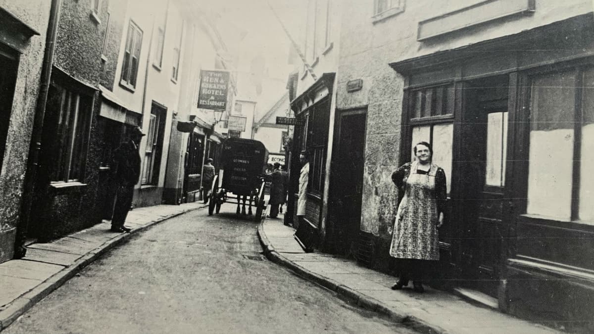 When Flannel Street was called Butcher’s Row! | abergavennychronicle.com