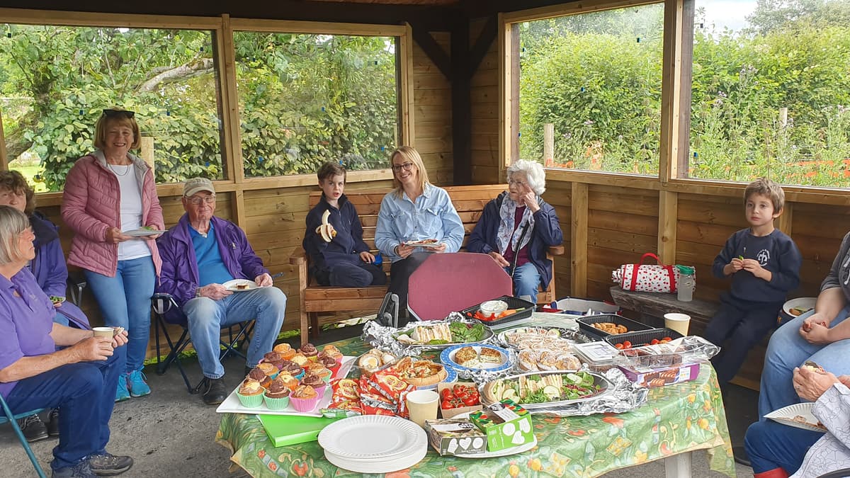 Clytha RDA celebrates new outdoor classroom | abergavennychronicle.com