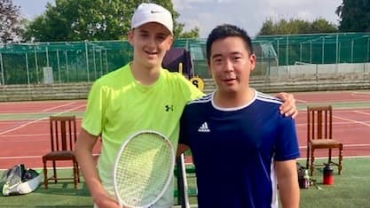 Max proves big hit with tennis finals treble | abergavennychronicle.com