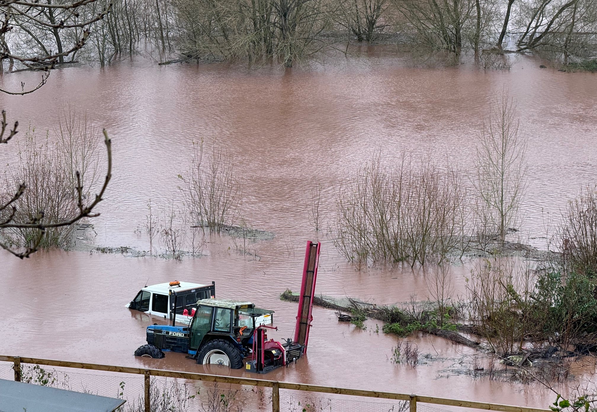 WATCH: The Abergavenny flood damage caused by Storm Bert ...