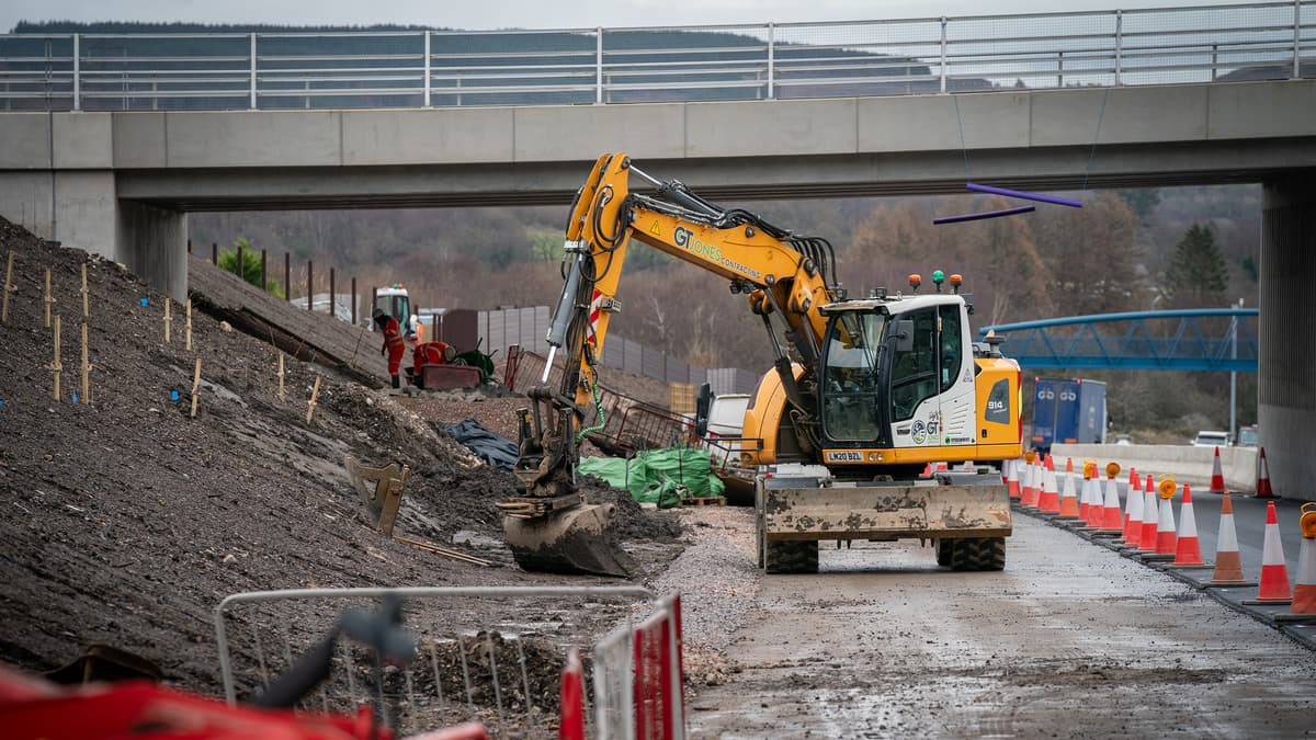 Blasted as the 'road to hell' it's late and over-budget but finally the ...