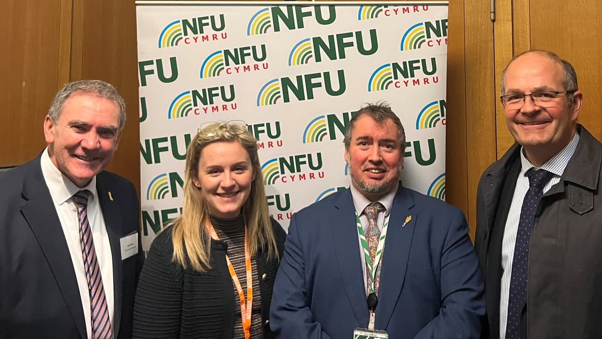 Young NFU Cymru members lobby MPs in Westminster on inheritance tax ...