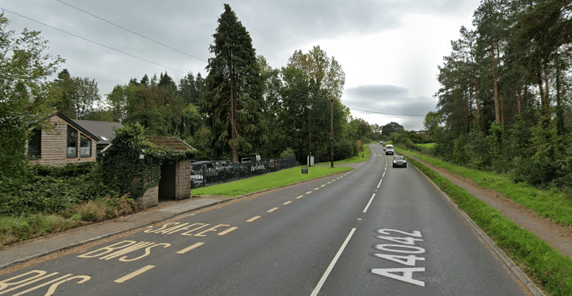 Safety concerns on A4042 with over 180 collisions reported ...