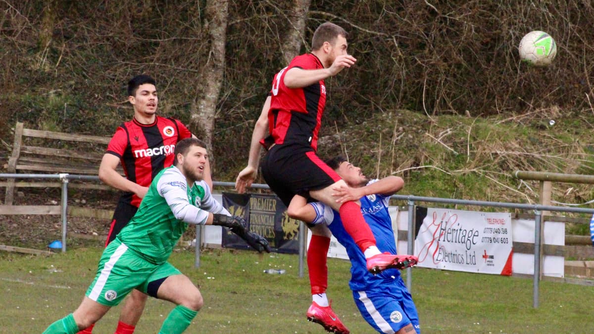Ton up for hotshot Ham as Goytre down Blues | abergavennychronicle.com
