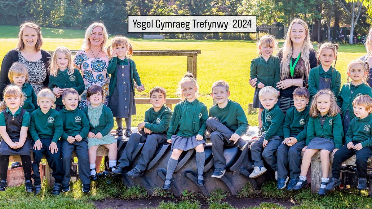 Welsh medium school Ysgol Gymraeg Trefynwy thrives in first six months ...