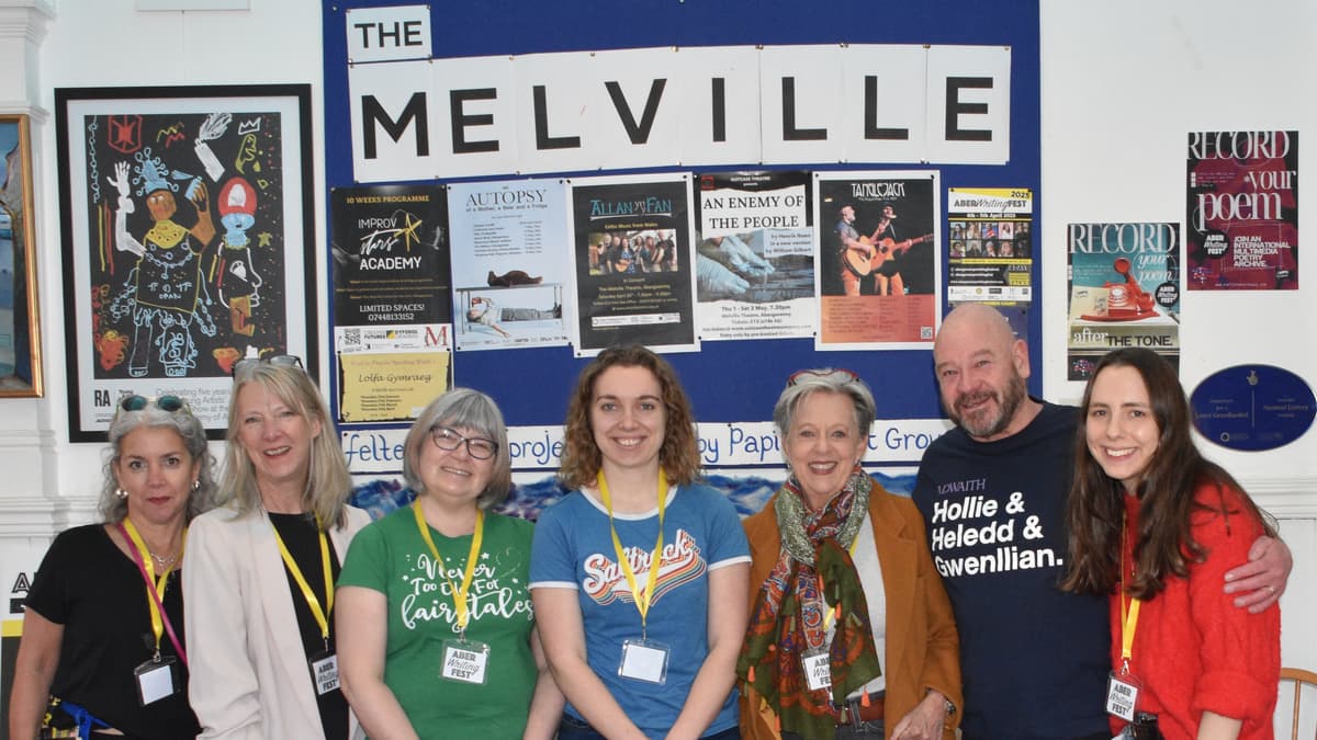 Another page-turning event for the Abergavenny Writing Festival ...