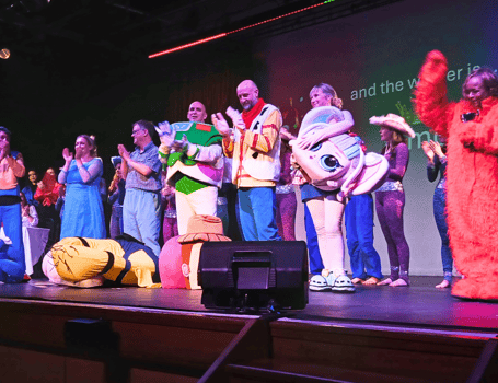 Haberdashers Monmouth School hosts Annual Staff Masked Singer ...
