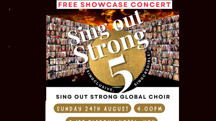 Sing Out Strong choir to stage free gala concert at Cwrt Bleddyn ...