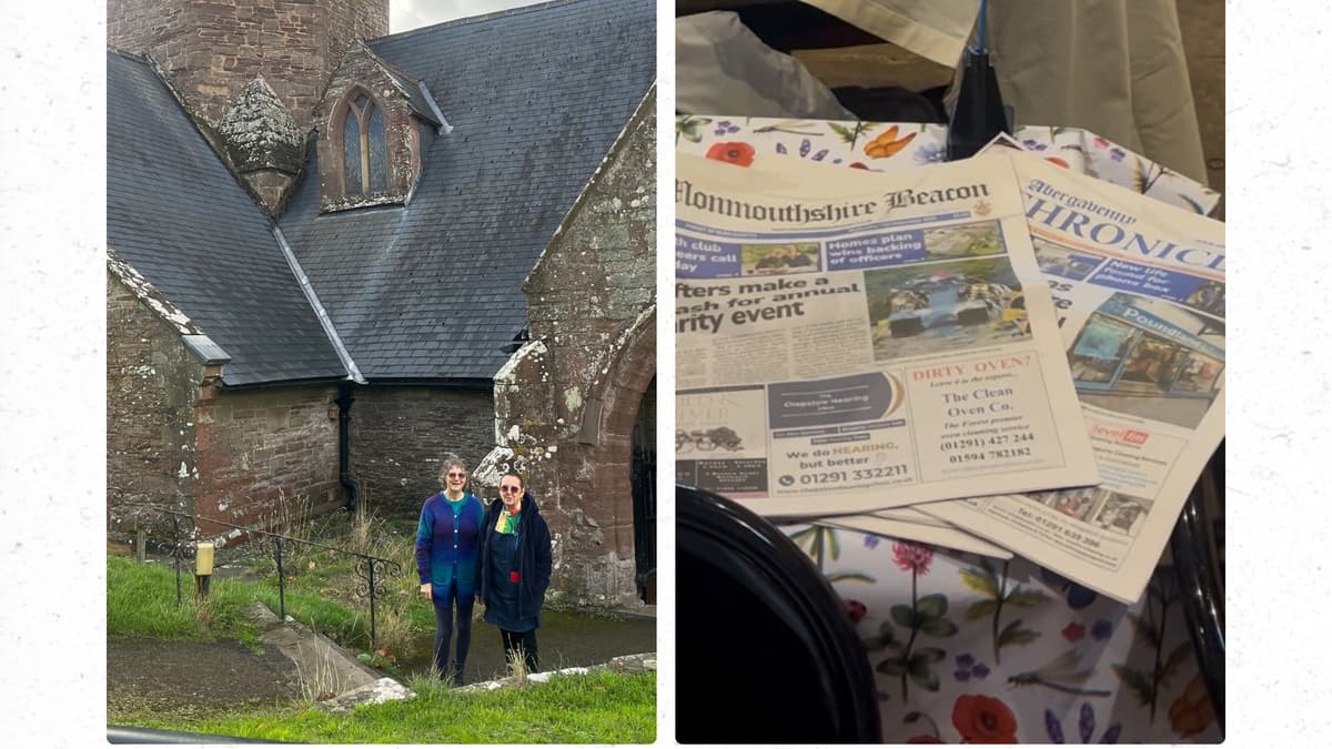 St Nicholas Church ensures local news access | abergavennychronicle.com