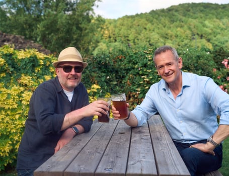 Alexander Armstrong joined by famous comedian at popular Monmouthshire ...