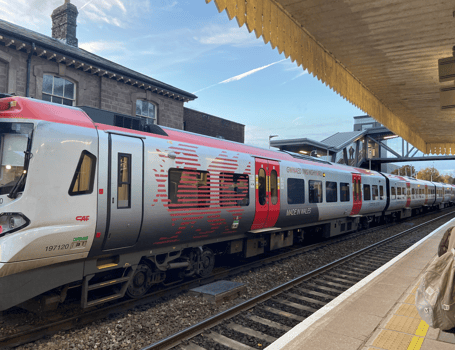 Rail services cancelled at Abergavenny Station due to extreme weather ...