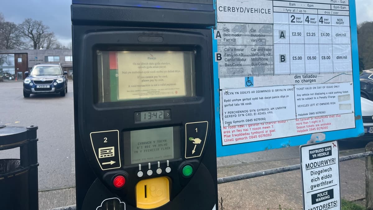 Powys council claims car park fees don't deter town centre visitors ...