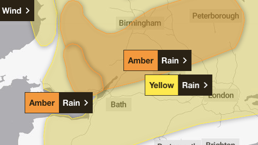 Storm Claudia expected to bring heavy rain, flooding and disruption on ...