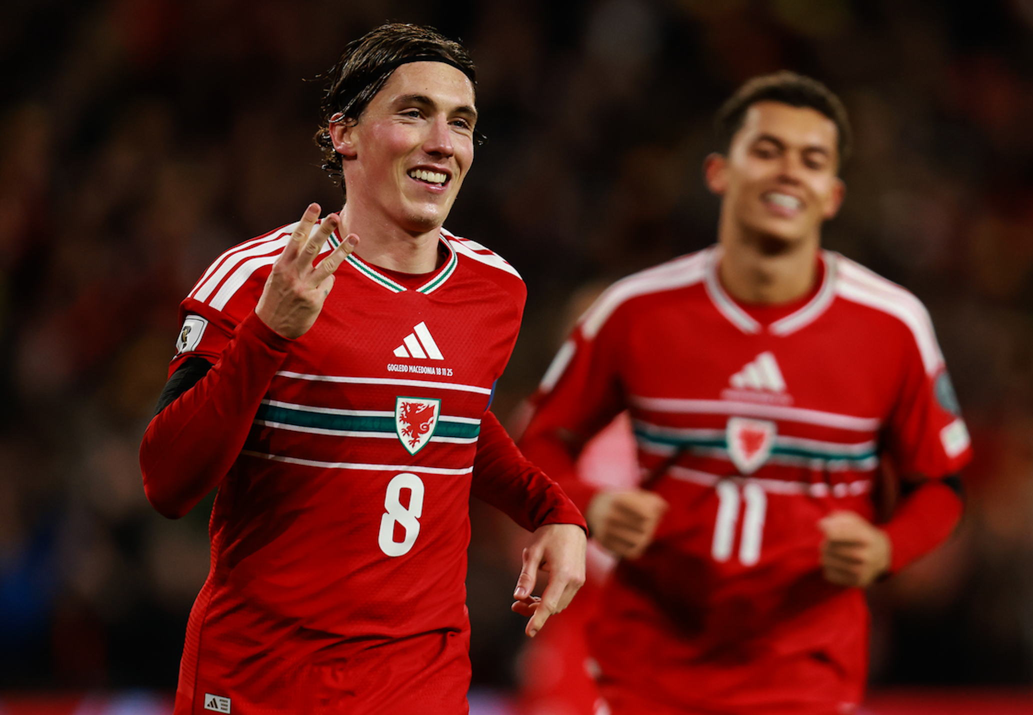 Wales in seventh heaven as Wilson fires hat-trick ...